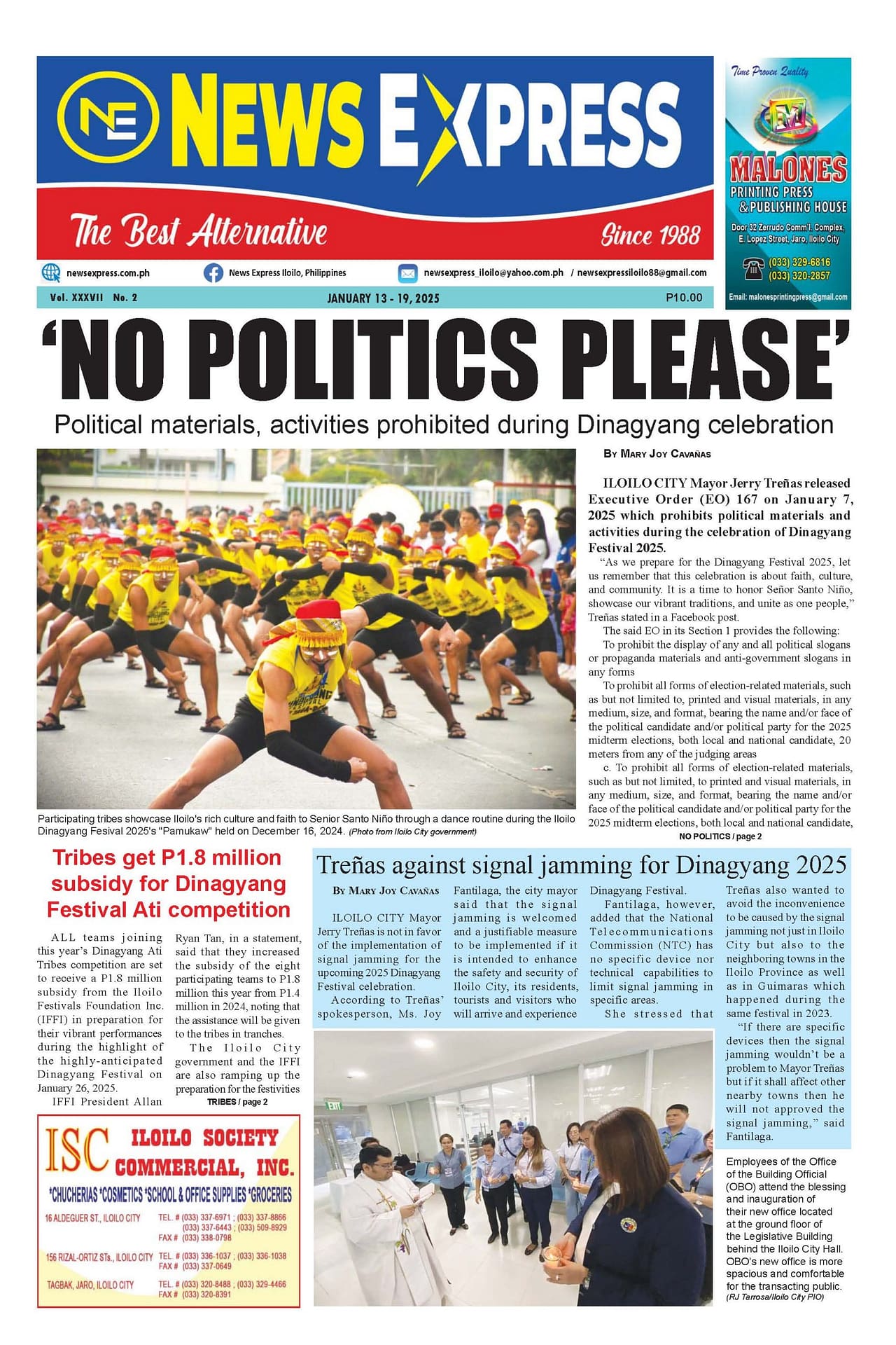 January 13-19 2025 Issue - NewsExpress