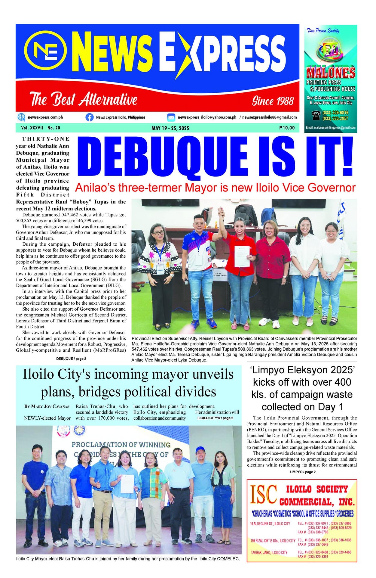 May 19-25 2025 Issue - NewsExpress