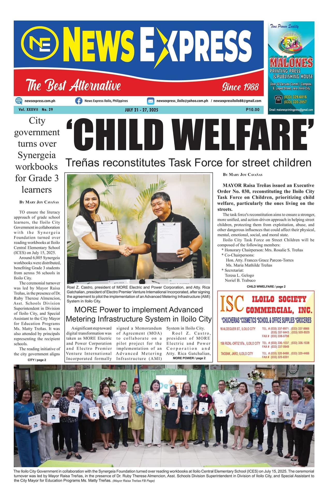 July 21 - 27, 2025 Issue - NewsExpress